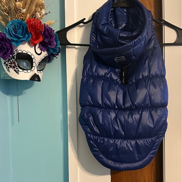 Aritzia | Dog | Aritzia The Super Ruff Puff Byron Blue Dog Puffer Vest ...